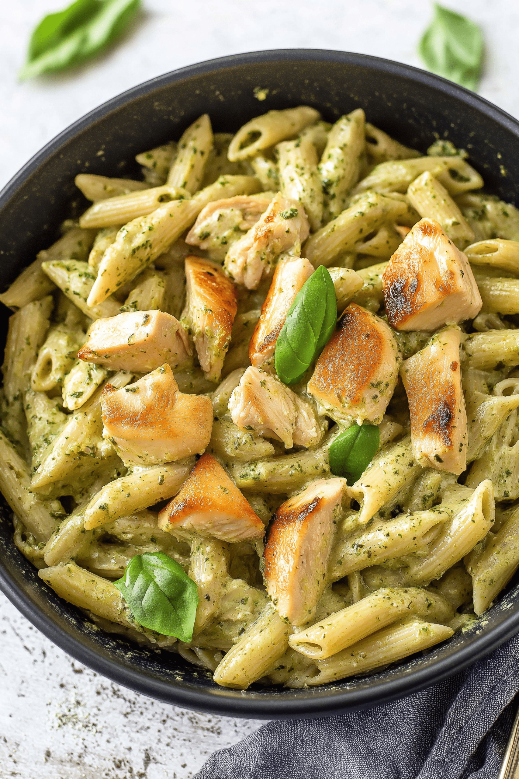 Creamy Chicken Pesto Pasta - Recipe Ideas