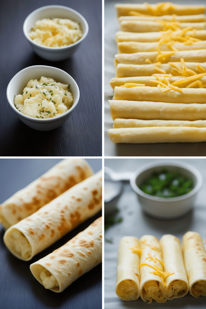 Cheesy Potato Taquitos - recipe-ideas.com