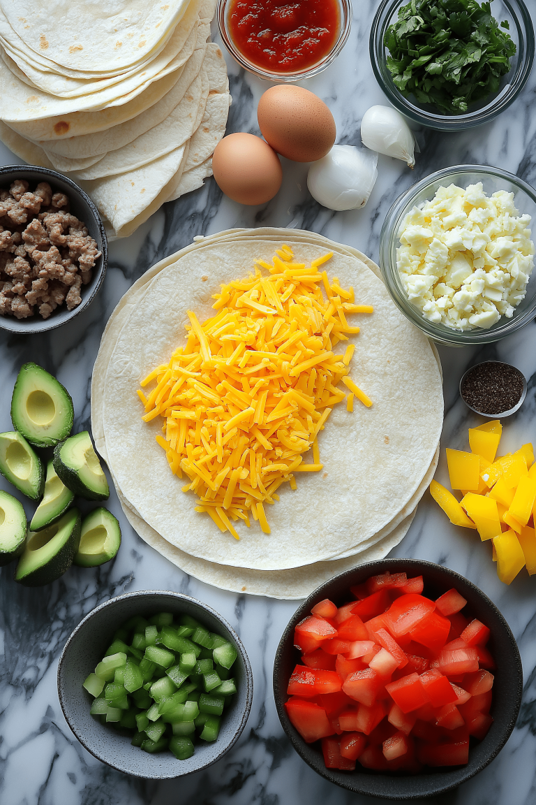 Freezer Breakfast Burritos (Make-Ahead and Ready for Busy Mornings ...