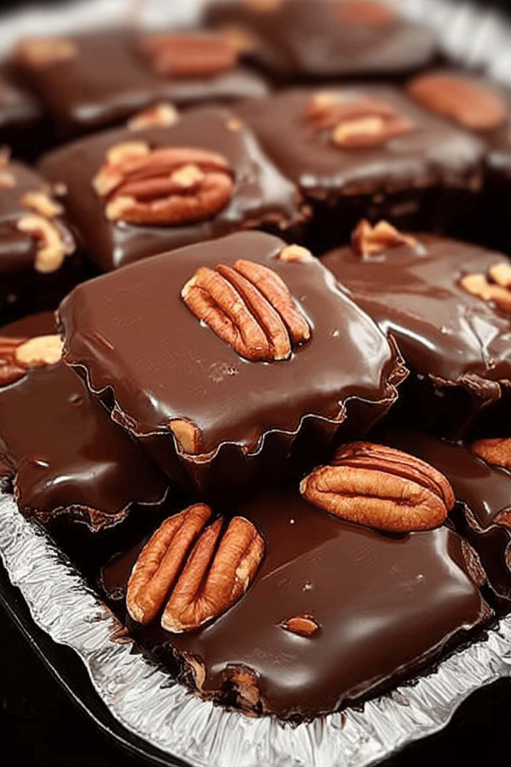 Homemade Turtle Candy With Pecans and Caramel - Recipe Ideas