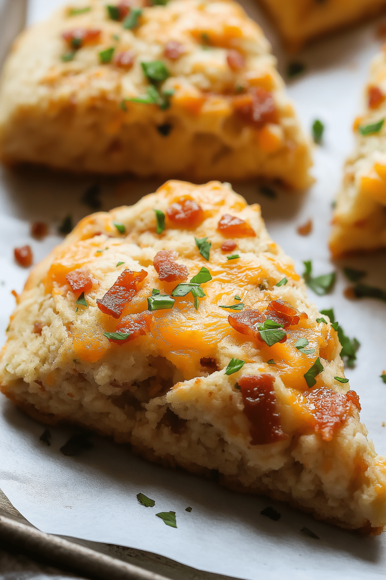 Savory Bacon Cheddar Scones - Recipe Ideas