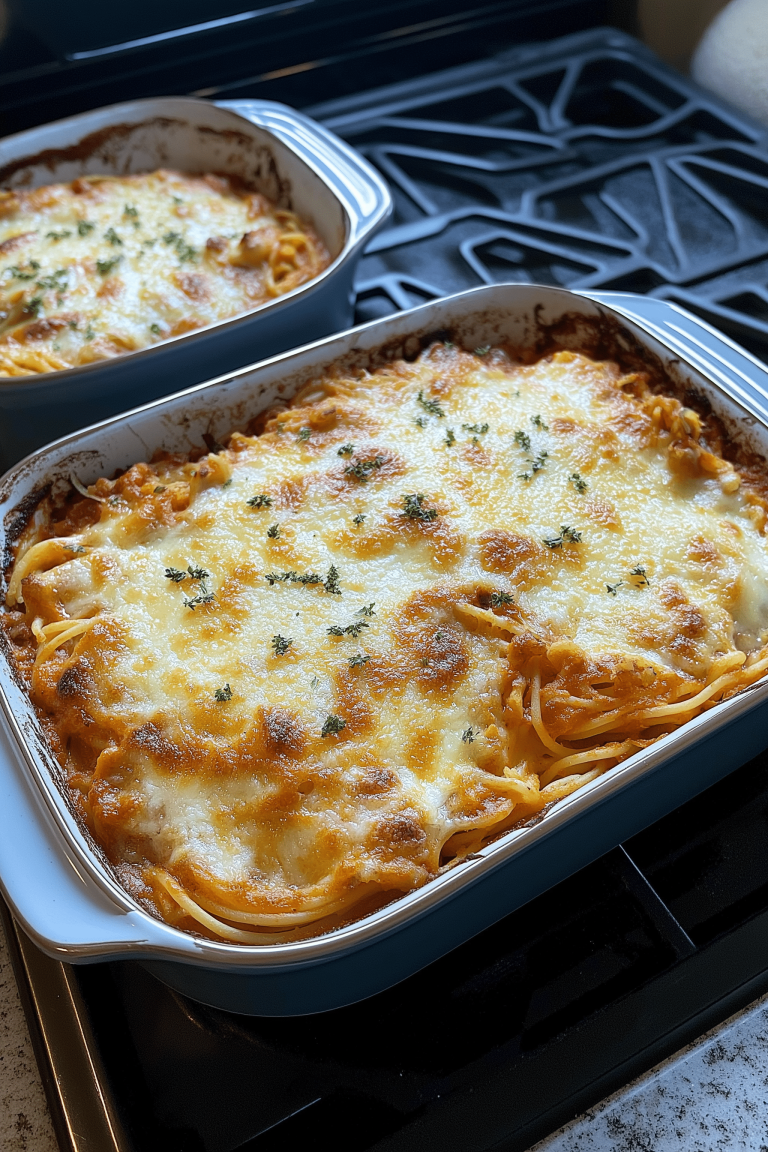 Baked Cream Cheese Spaghetti Recipe | Recipe Ideas