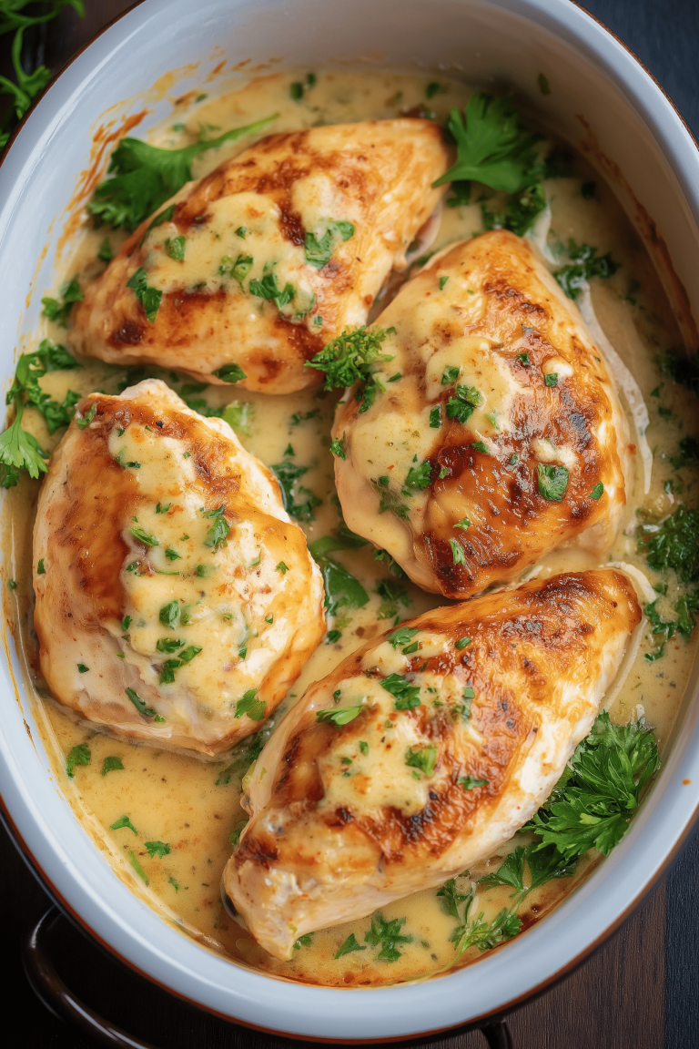 Baked Caesar Chicken - Recipe Ideas