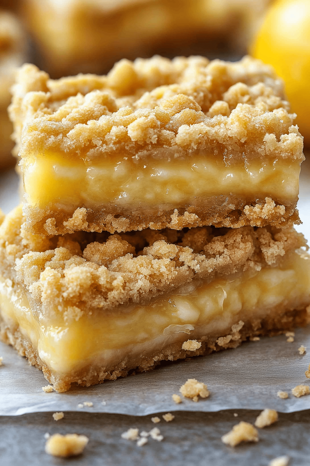 Lemon Crumb Bars - Recipe Ideas