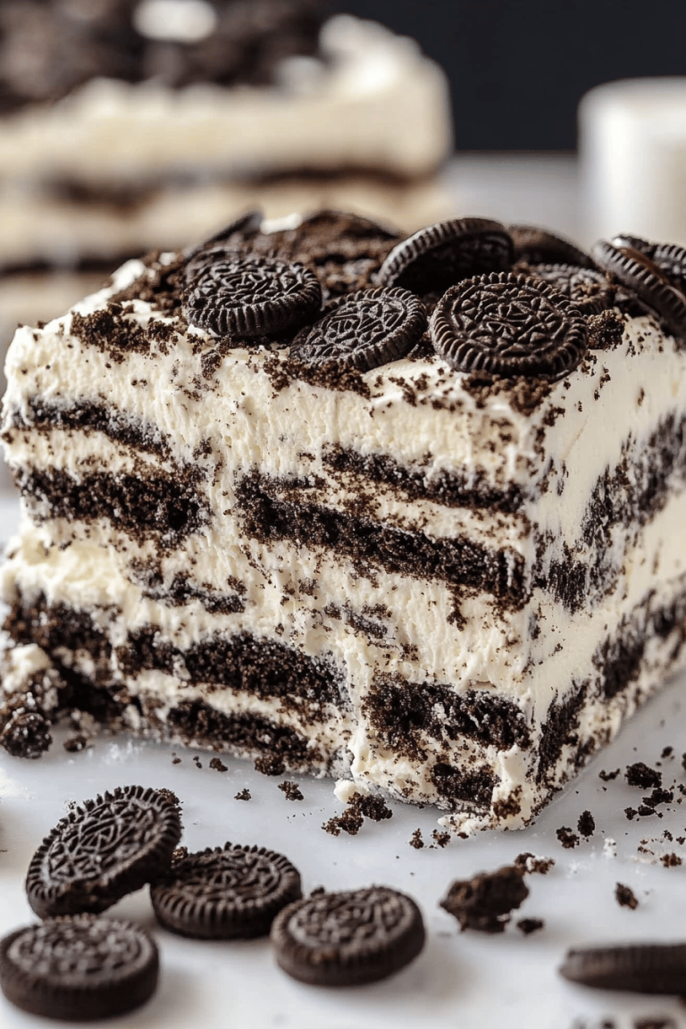 Oreo Icebox Cake - Recipe Ideas