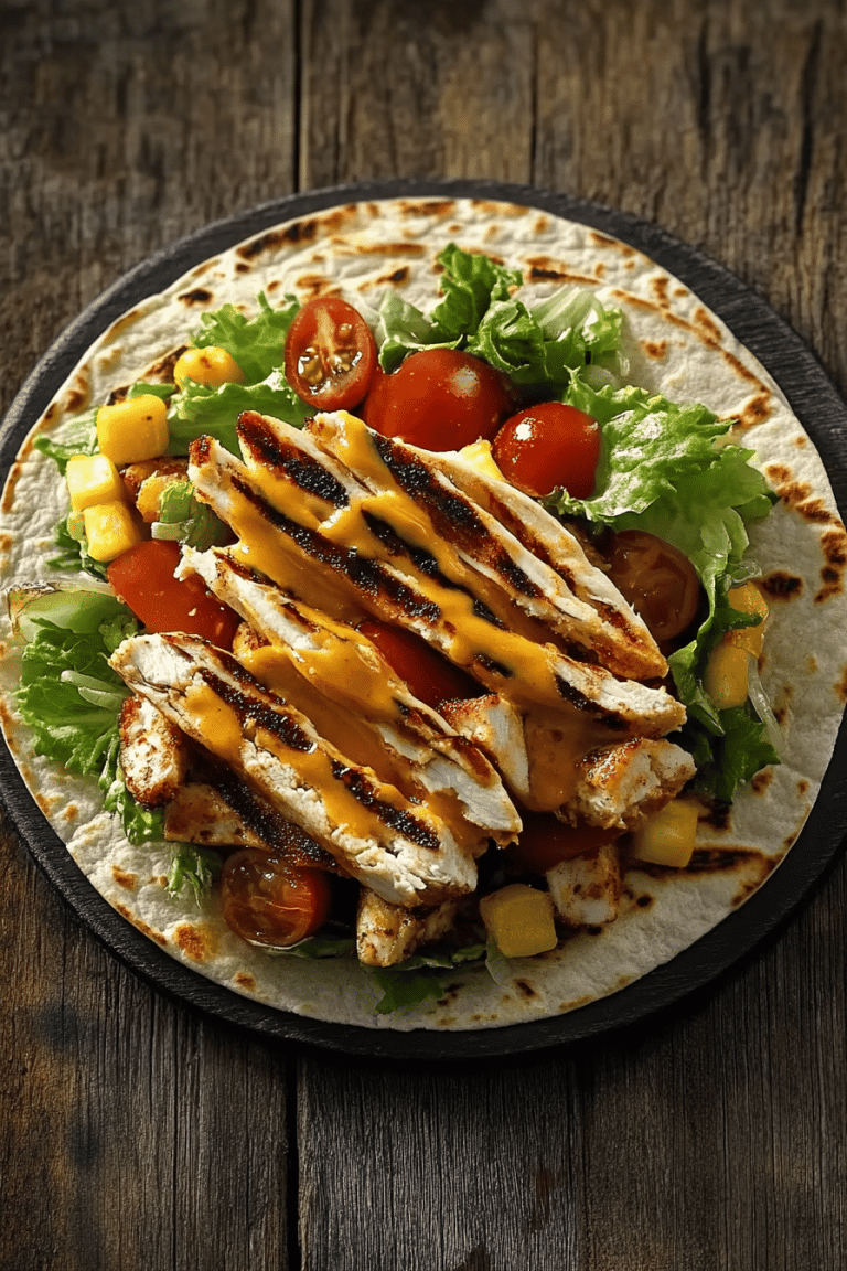 Chicken wraps