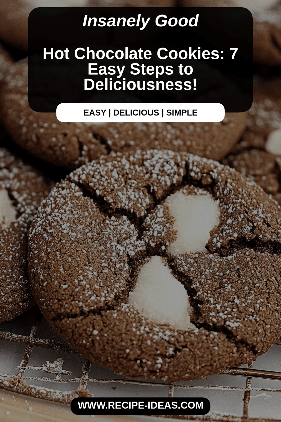 Hot Chocolate Cookies